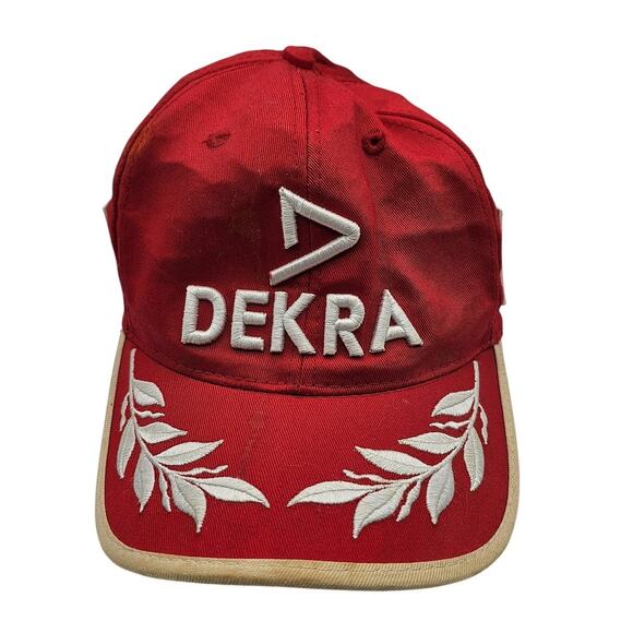 Michael Schumacher | Accessories | Vintage Ferrari Dekra Red Racing ...
